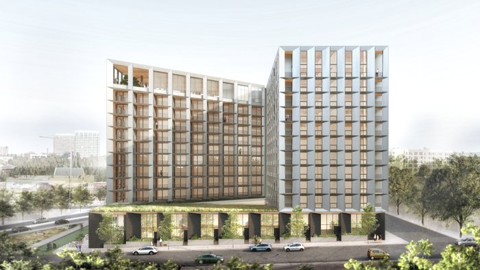 LEVER » Innovation » Sandy Pine—Utilizing mass timber in high-rise ...